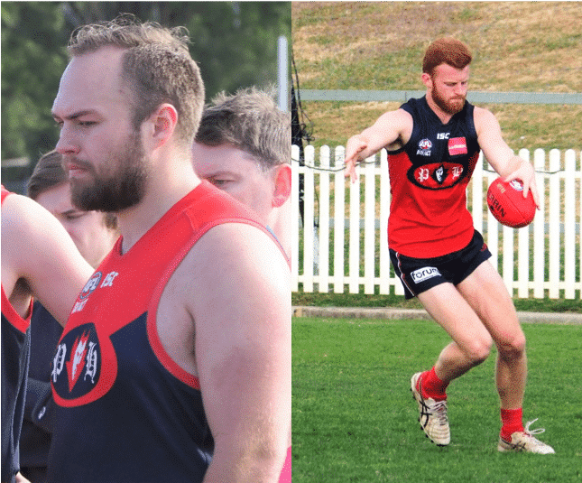 Tim Wales & Evan Danilo - 150 Game Milestone - Sydney AFL - Pennant ...