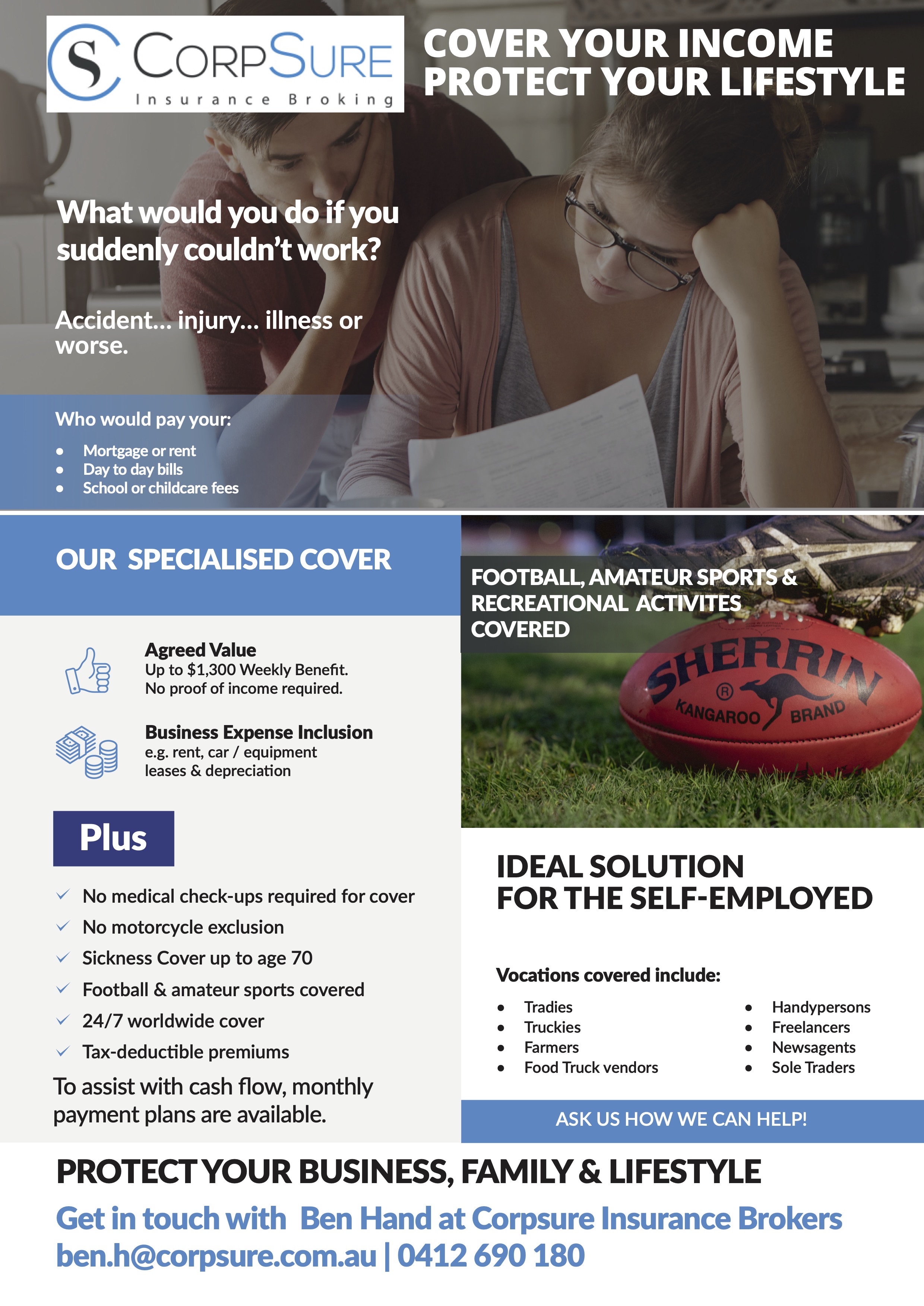 AFL Income Protection Cover - Sydney AFL - Pennant Hills Australian ...