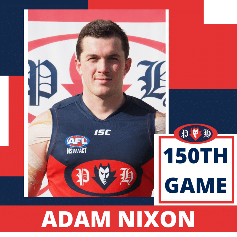 Adam Nixon 150 Game Milestone - Sydney AFL - Pennant Hills Australian ...