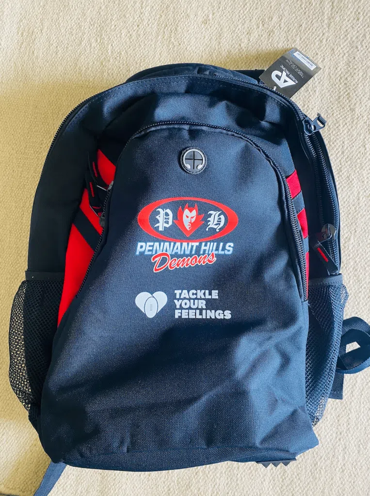 Blue Polo Shirt - Men's (new) - Sydney AFL Club - Pennant Hills Demons