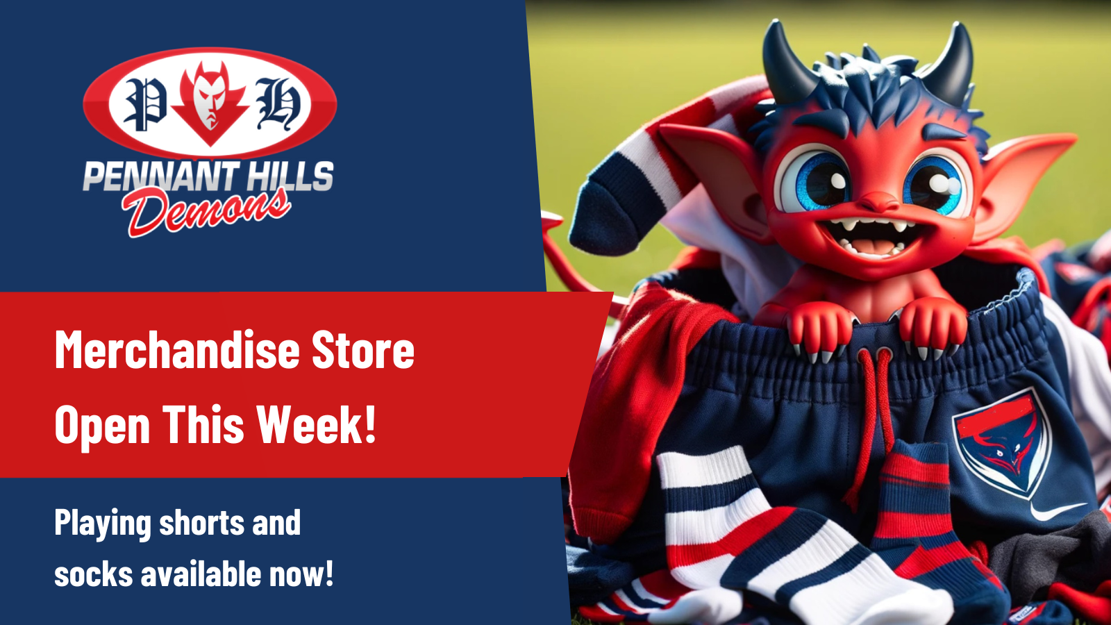 Merchandise Store Open