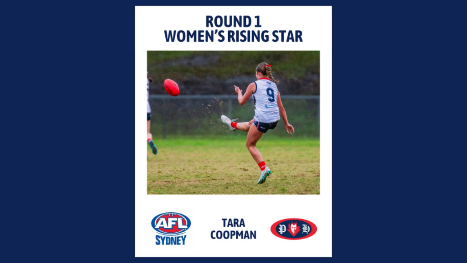 Tara Coopman received a Rising Star nomination