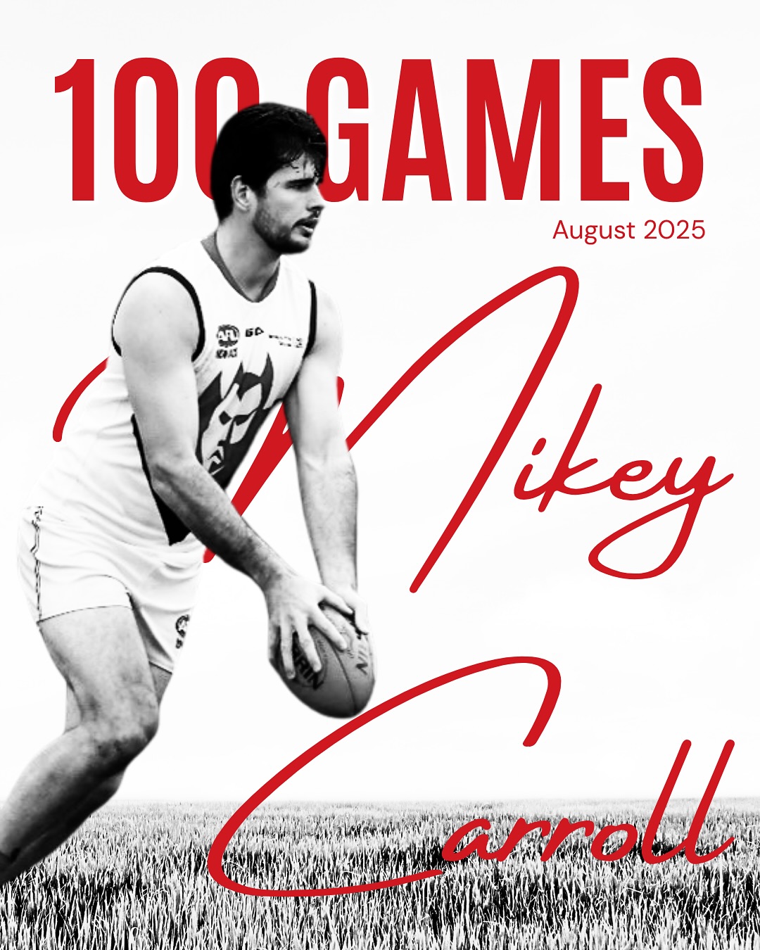 Mikey Carroll’s 100 Game Milestone
